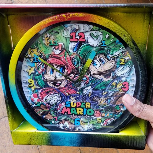 Super Mario Clock - Etsy