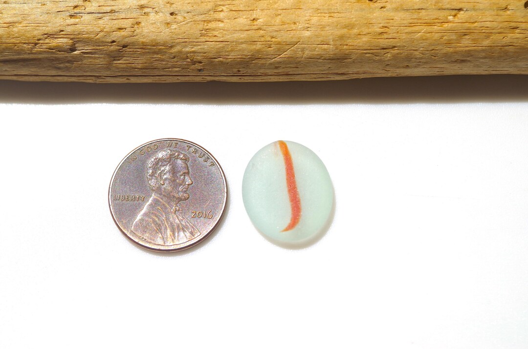 Sea Ohajiki / RARE Orange Color / Japanese Sea Glass / 100％ Genuine ＆ Surf-tumbled #P-24 - Etsy