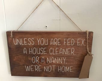 Funny door hanger | Etsy