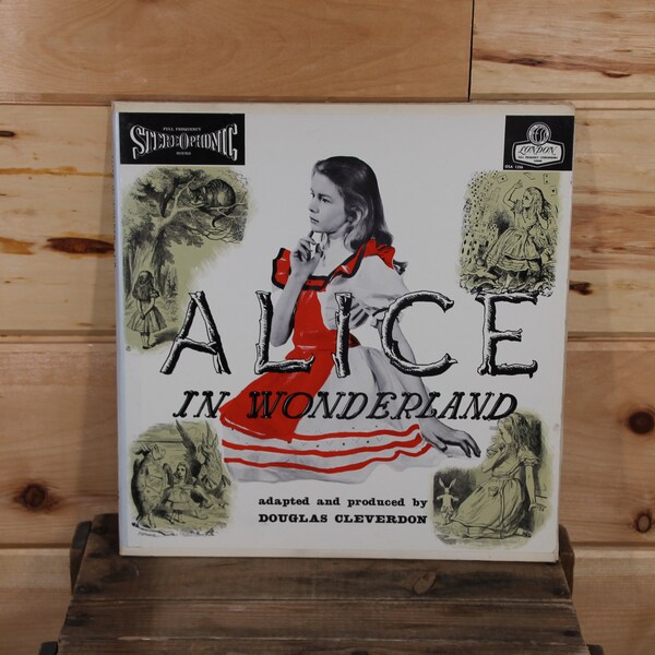 Alice Wonderland Vinyl Record - Etsy