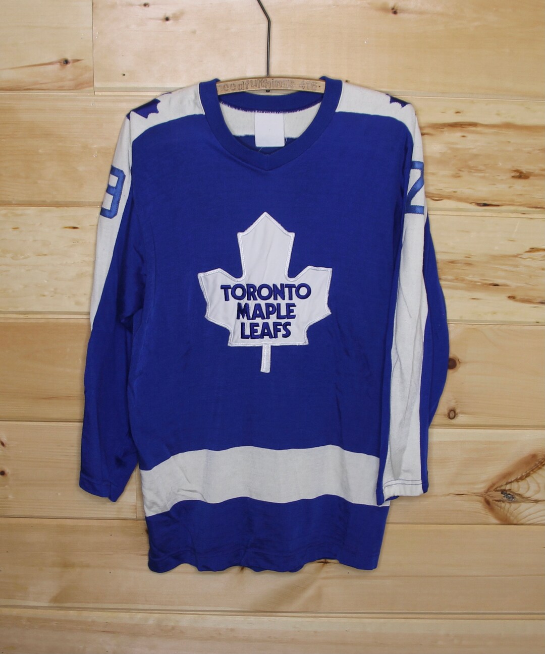 Vintage Toronto Maple Leafs Rare Early 70's Sewn NHL 29 Hockey Jersey ...