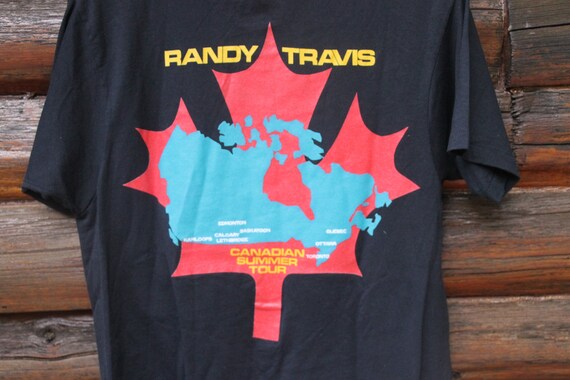 Vintage Randy Travis Old 8 x 10 Canadian Summer Tour … - Gem