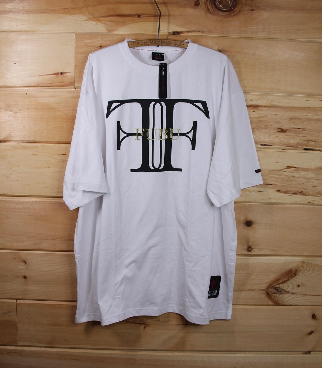 Vintage FUBU the Collection White New With Tags T-shirt Adult Size XXL ...