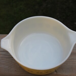 Vintage Pyrex Yellow Star Cross Stitch Snowflake 472 1 1/2 Pt - Etsy