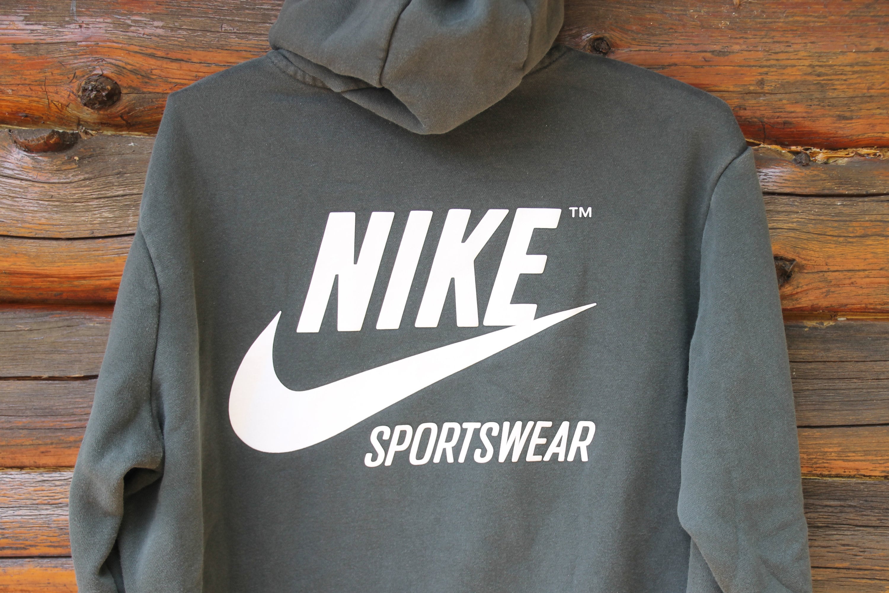 Vintage NIKE Red Tag Forest Green Full Zip Hoodie Sweatshirt | Etsy