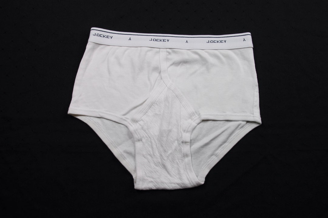 Vintage Jockey Briefs Underwear Classic White Adult Size 36 Inch Unworn ...
