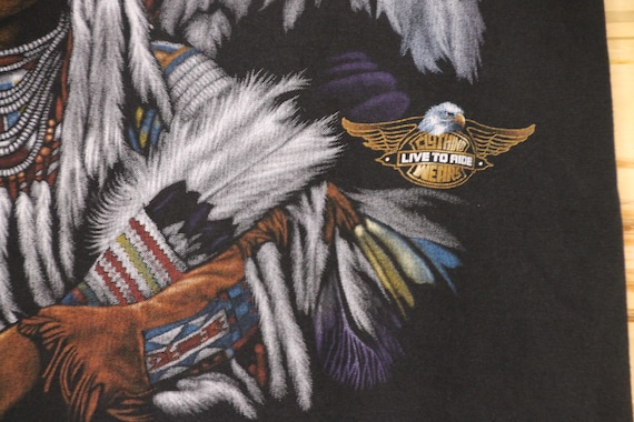 Vintage Heavy Metal Native Indian Eagle Motorcycle Li… - Gem