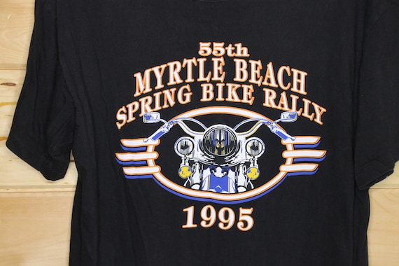 Vintage 1995 55th Myrtle Beach Spring Bike Rally Sing… - Gem