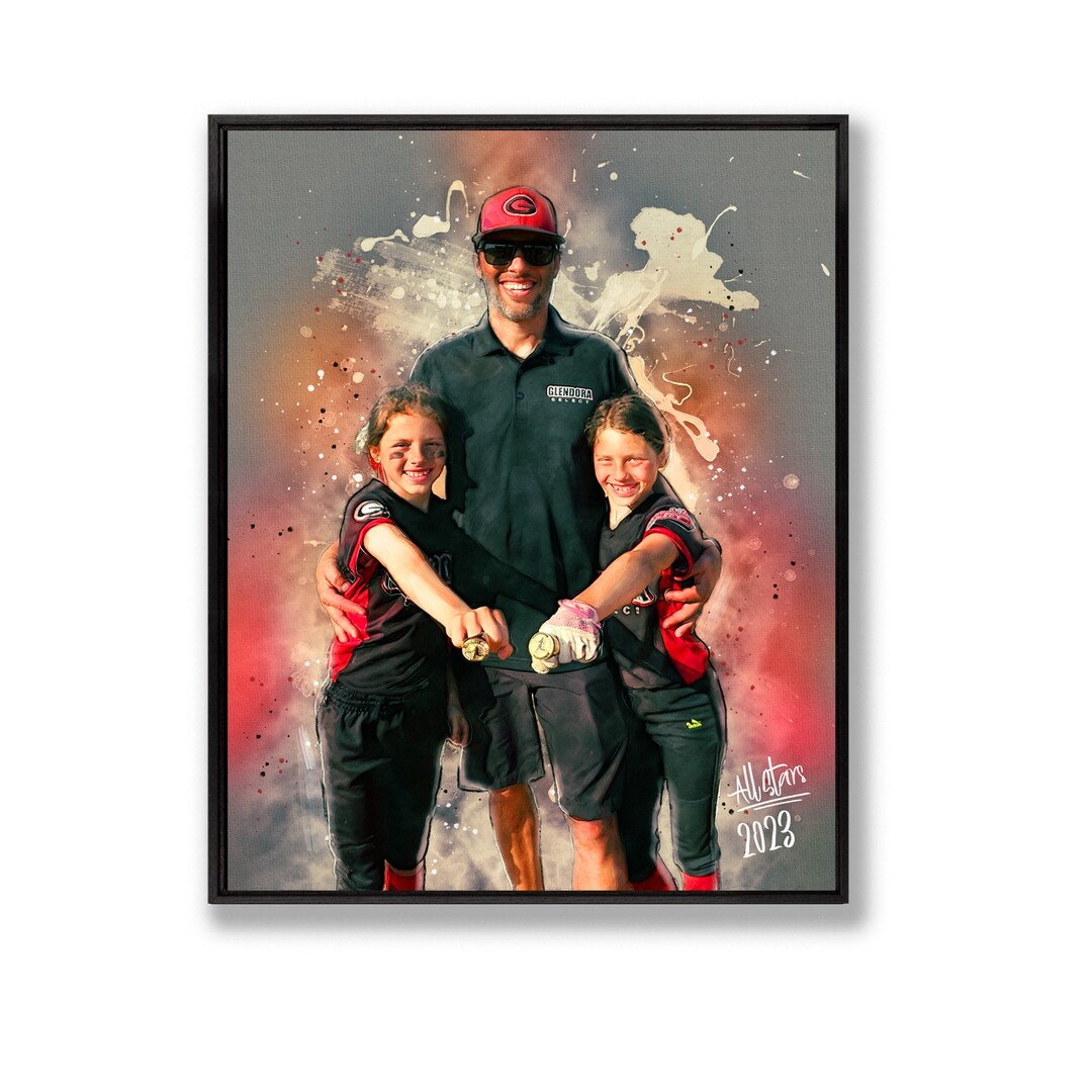 Softball Dad Gift, Personlaized Gifts for the Softball Lover, Father ...