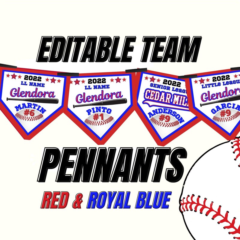 Pennant Printable - Etsy