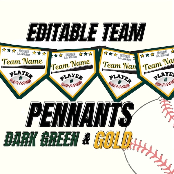 Dugout Banners - Etsy