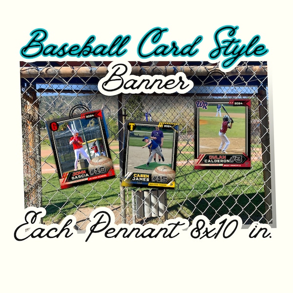 Baseball Pennants - Etsy