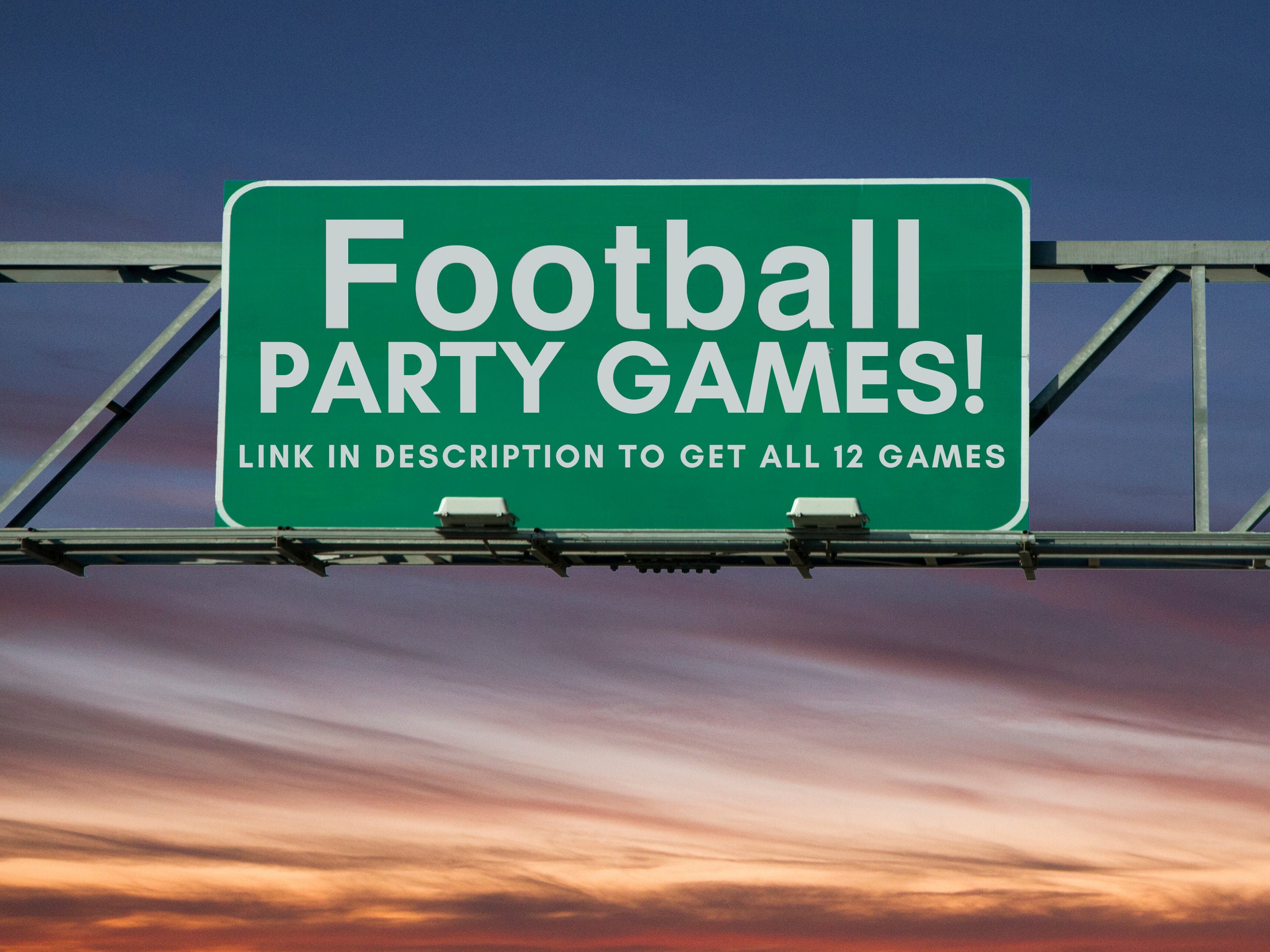 Football Party Games, Football Emoji Pictionary Game, Instant Printable ...
