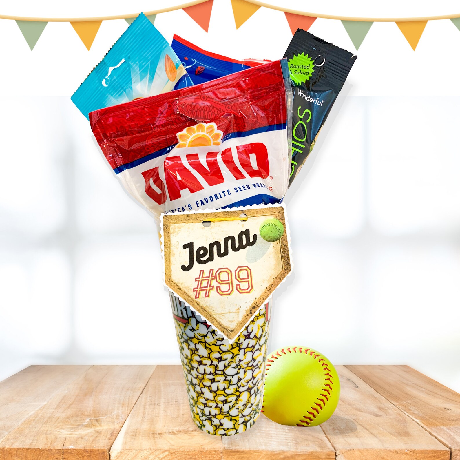 Softball Girls Team Party Printable Tags Customizable & - Etsy