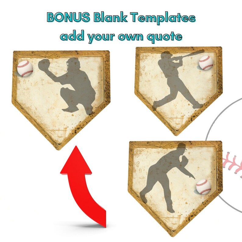 Baseball Team Party Printable Tags Customizable & Editable - Etsy