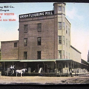 Real Photo Postcard Union Flouring Mill Union Oregon - Etsy