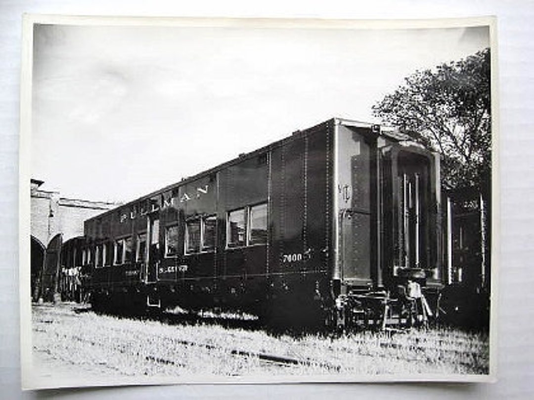 Authentic Photograph Pullman Troop Sleeper Railroad Train Car - Etsy
