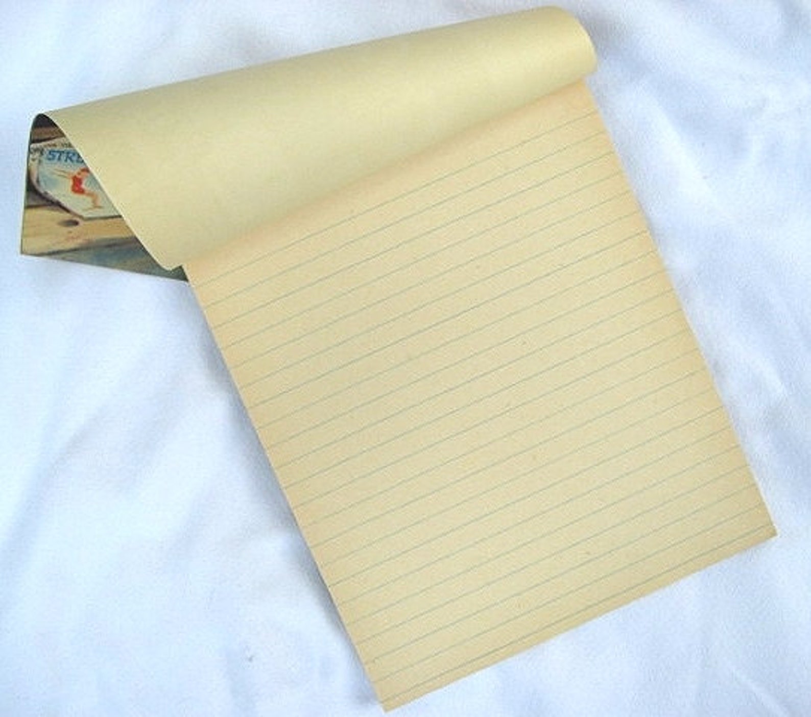 Vintage Child's Writing Tablet With Stuart Art Print Cover - Etsy