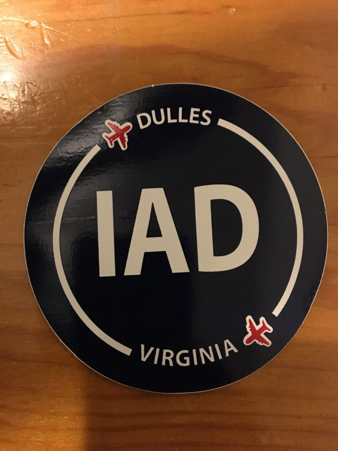 Dulles Airport Sticker - Etsy