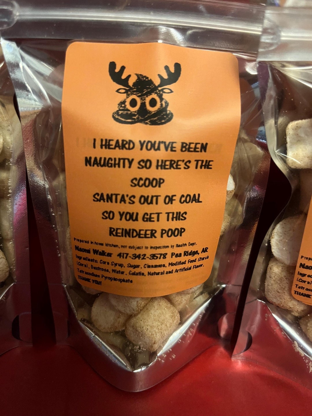 Reindeer Poop. Churro Mallows - Etsy