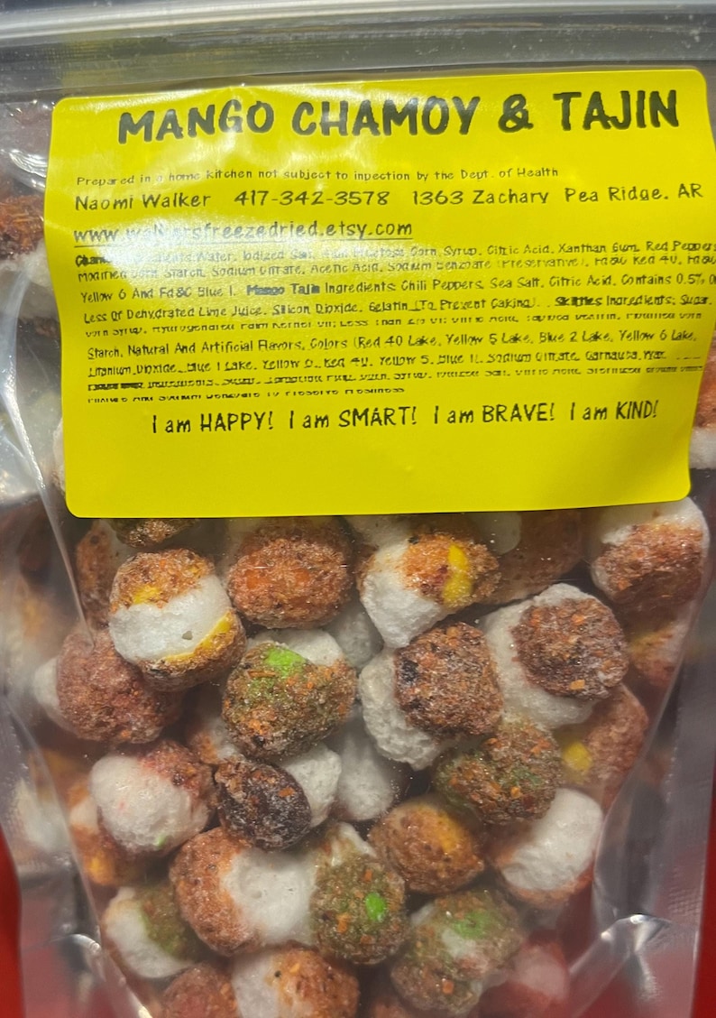 Mango Chamoy & Tajin Freeze Dried Candy Crunchies - Etsy