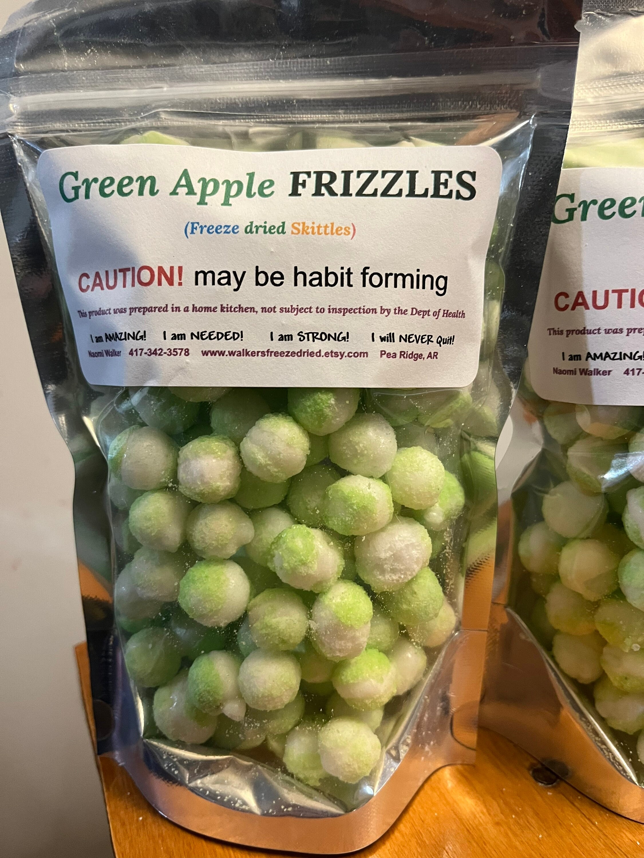 Skittles Wrapper Now With Green Apple