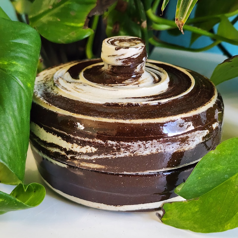 Pottery Trinket Box - Etsy