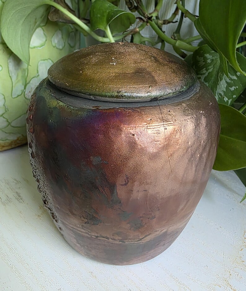Raku: Small Commemorative Urn - Etsy