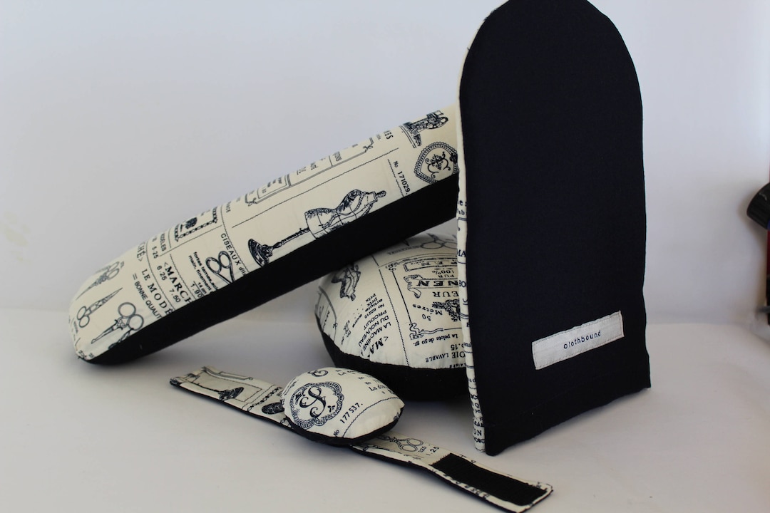Dressmaking Ham Tailors Ham, Sleeve Sausage, Pressing Mitt and Wrist ...