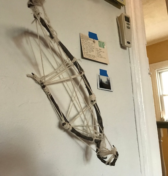 White Boat Stick Art - Etsy