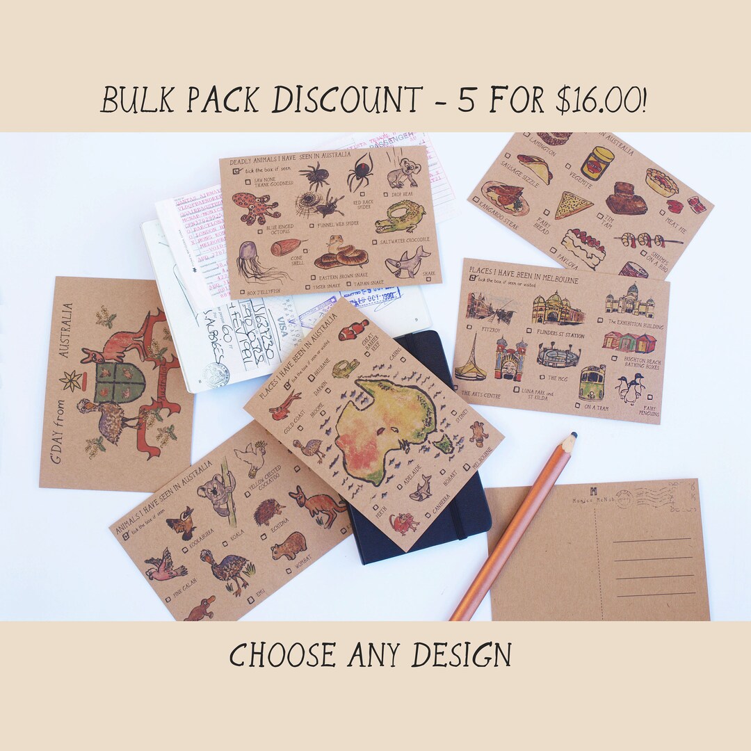 Buy Bulk Discount. Any 5 Postcards for 16.00 Bucks Choose From Place in ...