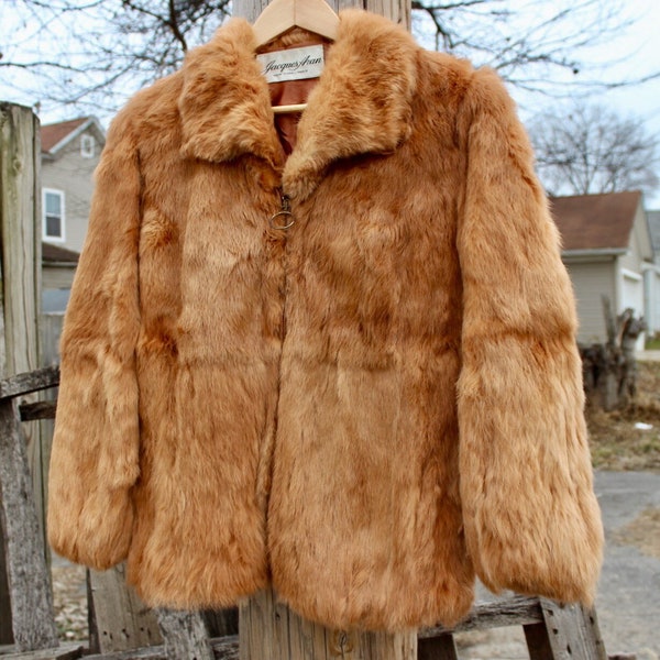 Vintage Fur Jacket - Etsy