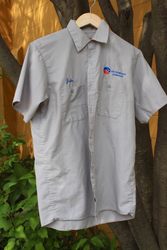 vintage work shirt 70s - Gem