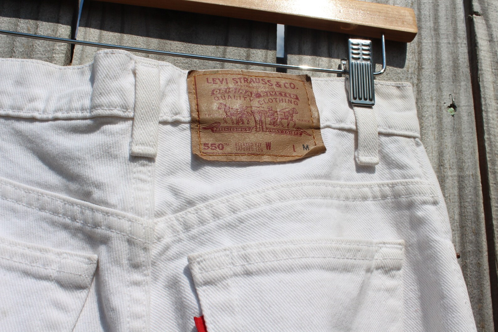 Vintage Levis 550s Denim High Rise Levi's 501s Denim White Vintage Levi ...
