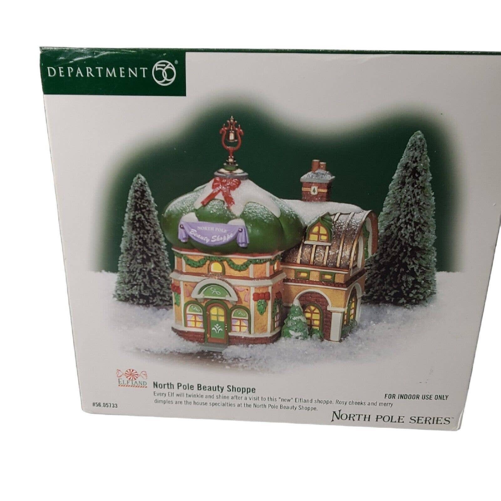 Department 56 Elf Land North Pole Beauty Shoppe Christmas - Etsy