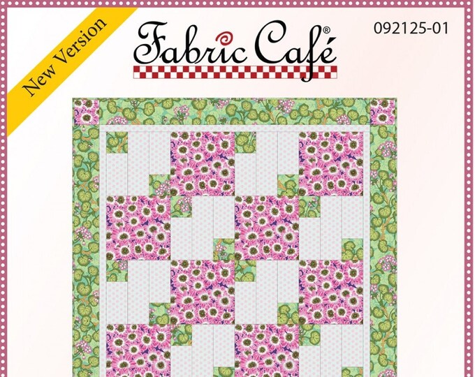 Fabric Cafe 3 Yard Quilt Patterns, GARDEN PATH, Donna Robertson, 092125 ...