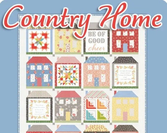 EMMA Boxed Quilt Kit: Moda Fabrics, COUNTRY HOME by Sherri & Chelsi ...
