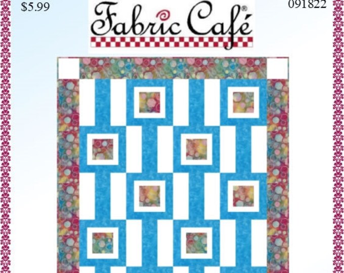 Fabric Cafe 3 Yard Quilt Patterns, Gallery Quilt Pattern, Donna ...