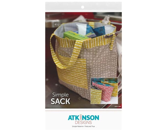 Simple Sack Pattern by Atkinson Designs - Etsy