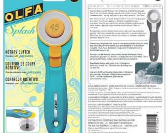 OLFA 45mm Splash Rotary Cutter Pink RTY-2/C PIK - Etsy