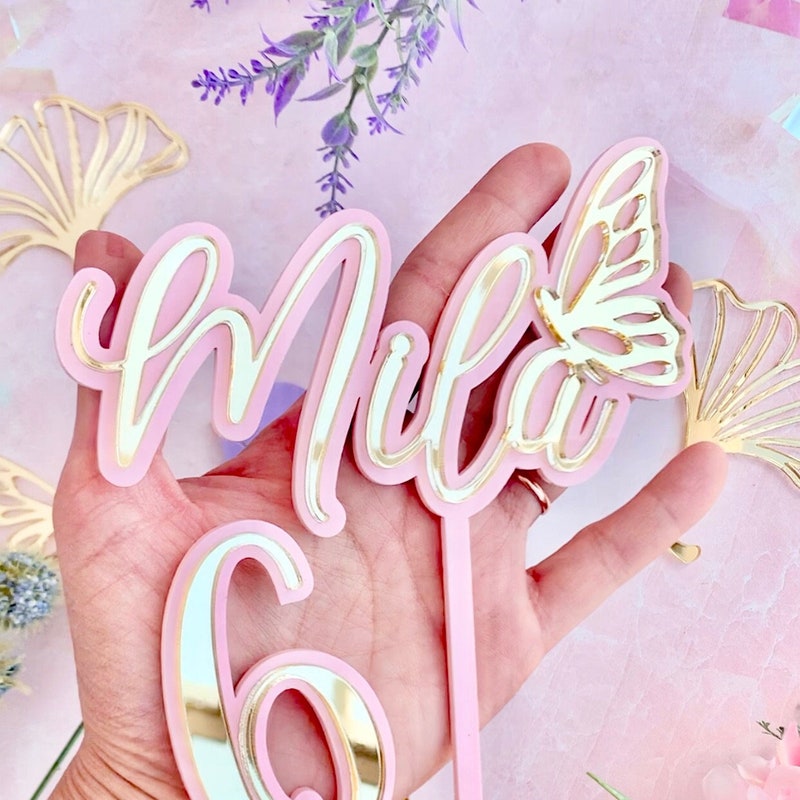 Butterfly Cake Topper - Etsy