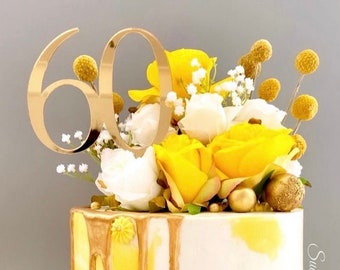 Number Cake Topper - Etsy