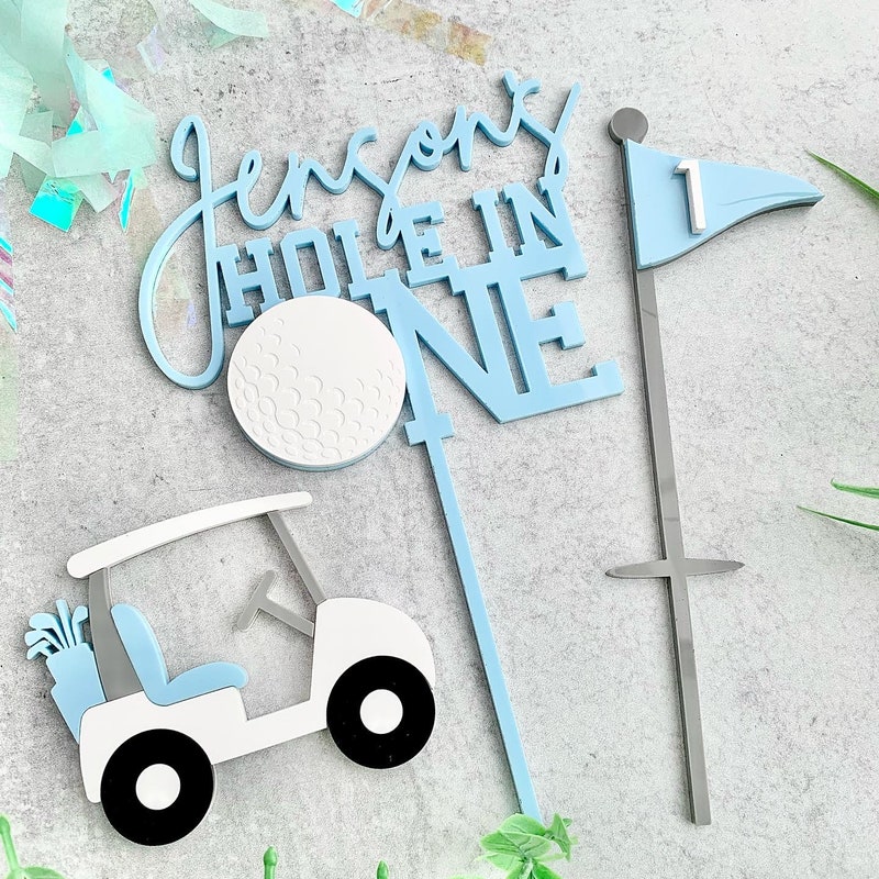 Golf Topper for Cake Girls - Etsy