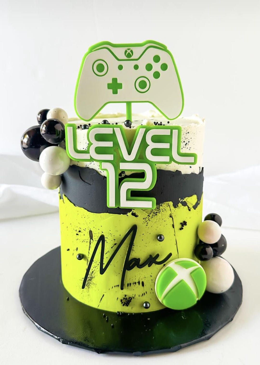 Xbox Controller Acrylic Cake Topper Set, Personalized Gamer Birthday - Etsy