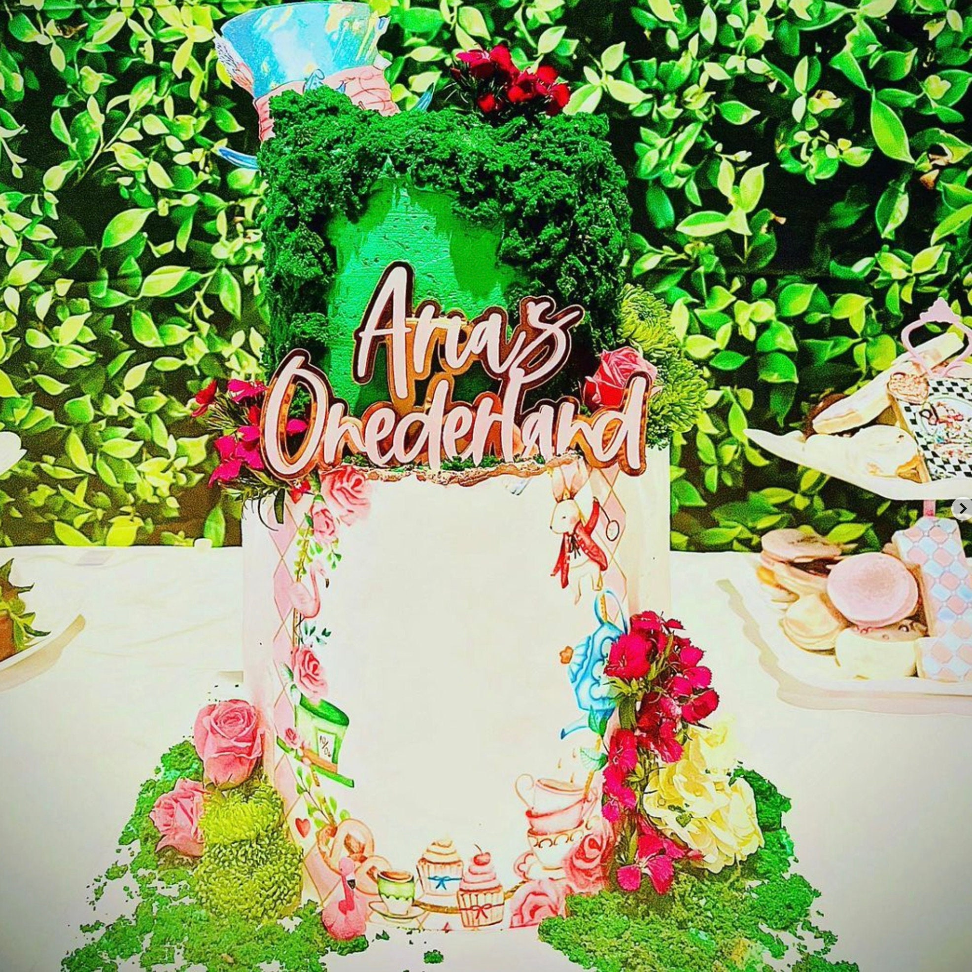 Your Custom Message Double Layer Acrylic Cake Topper - Etsy