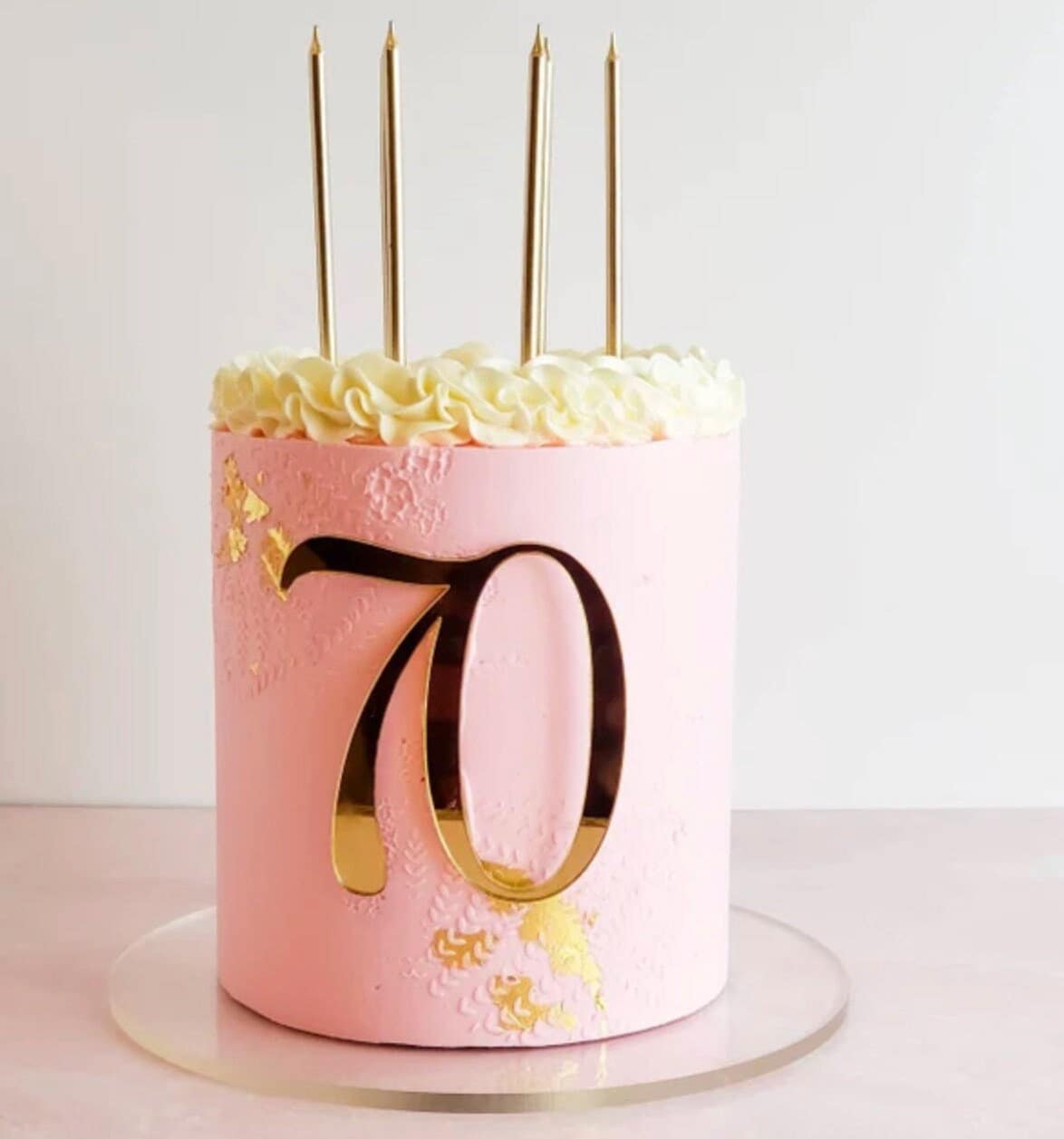Double Digit Number Acrylic Cake Charm Personalized Font and - Etsy