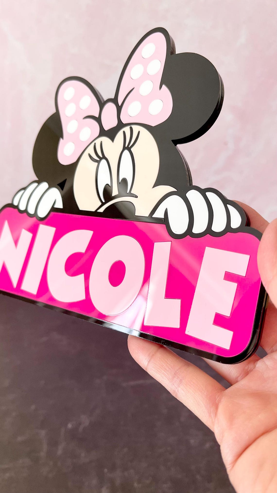 Personalized Name Character Wall and Decor Sign 3 - Etsy