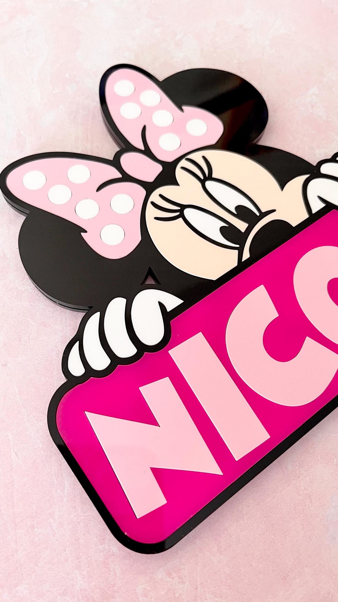 Personalized Name Character Wall and Decor Sign 3 - Etsy