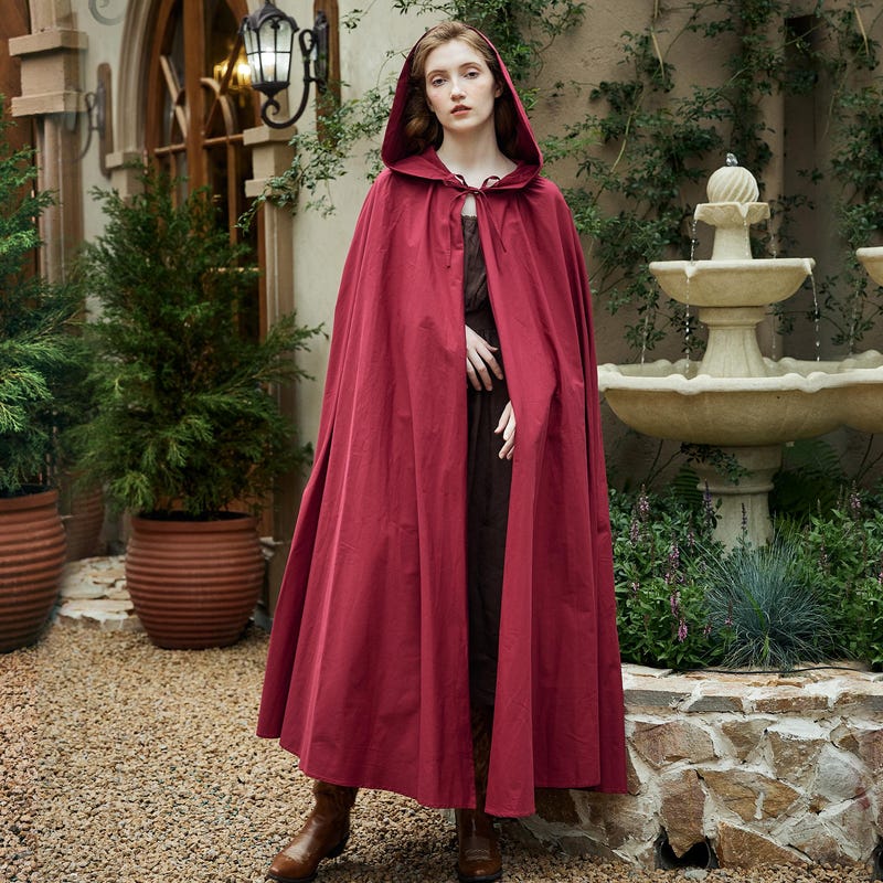 Hooded Cloak - Etsy