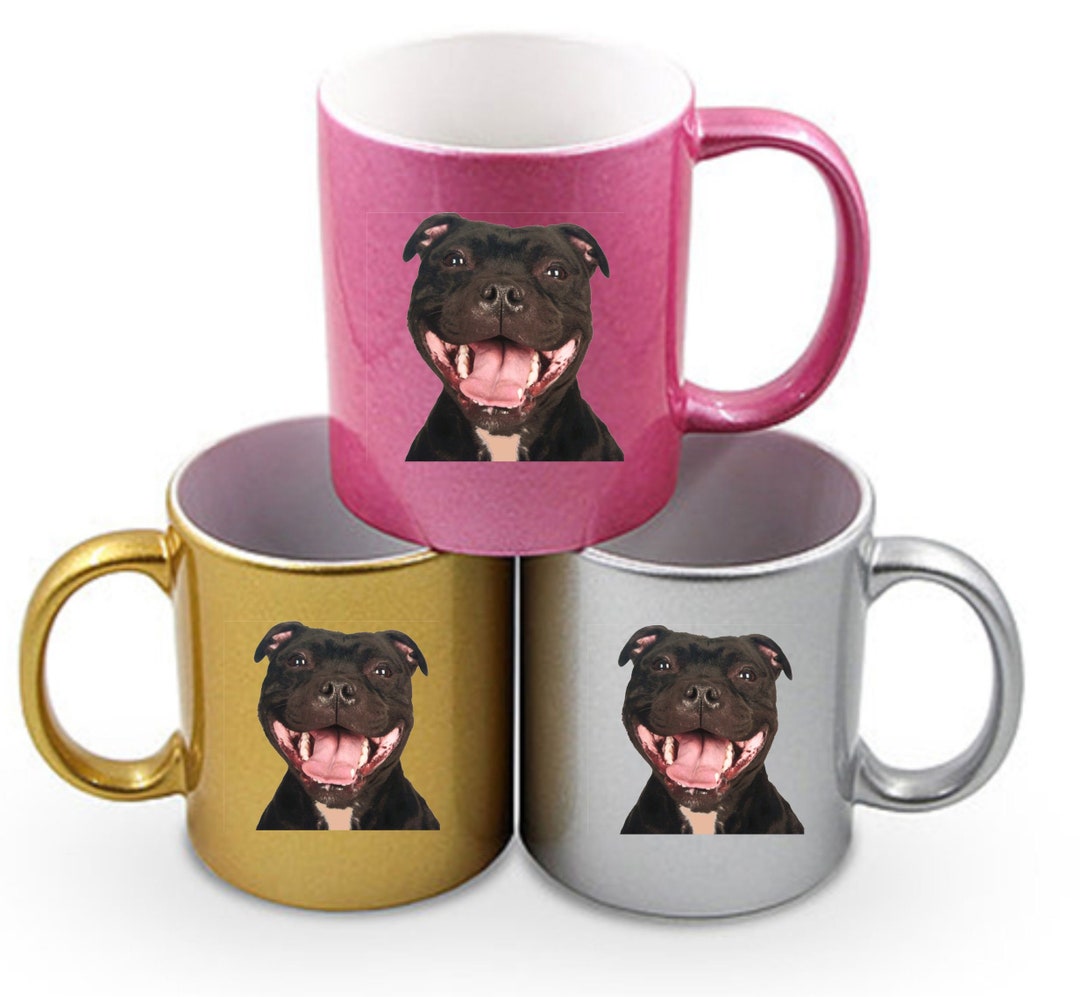 Staffy - Staffordshire Bull Terrier Mug - Christmas Gift Idea - Staffy ...